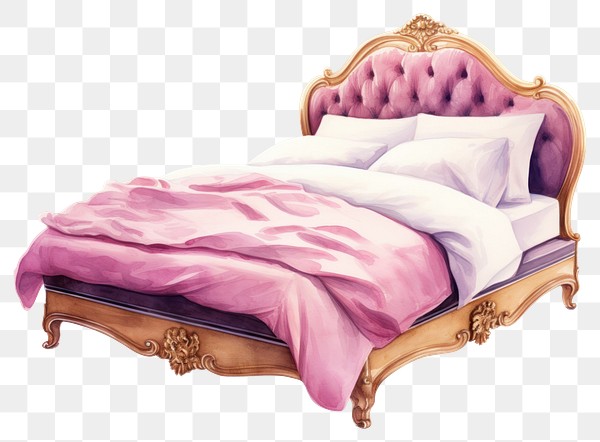 PNG Single bed furniture luxury | Premium PNG - rawpixel