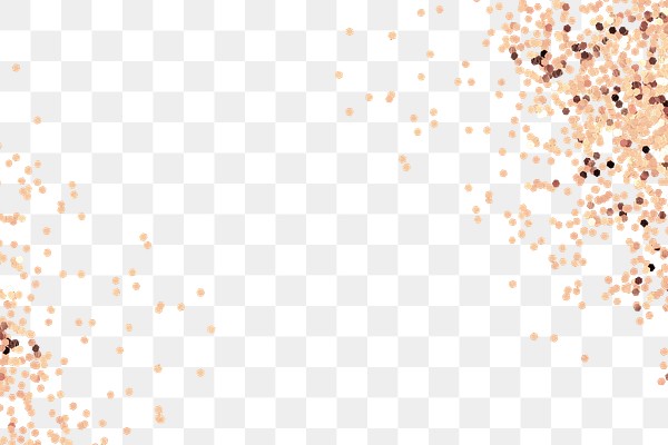 Rose gold glitter png overlay | Premium PNG - rawpixel