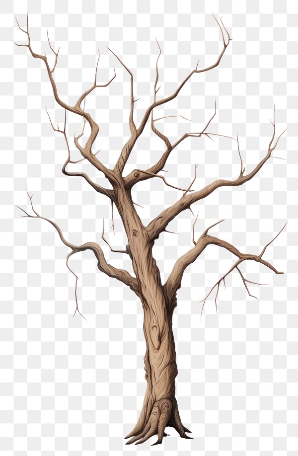 PNG Dry tree drawing sketch | Free PNG - rawpixel