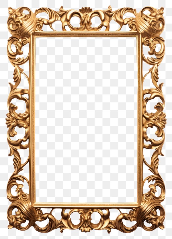 PNG Gold frame Renaissance backgrounds | Free PNG - rawpixel