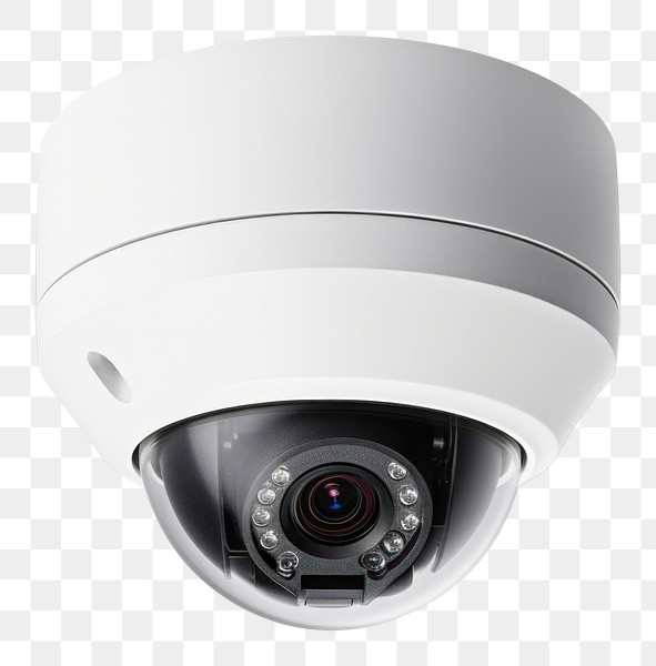 PNG CCTV dome type white | Free PNG - rawpixel
