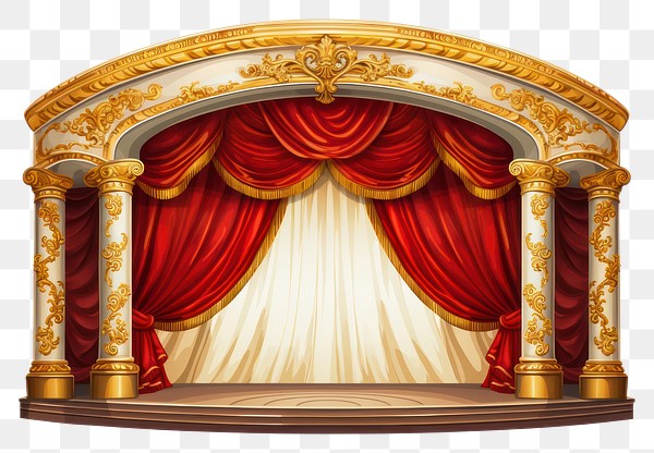 PNG Theatre stage architecture furniture. | Premium PNG - rawpixel
