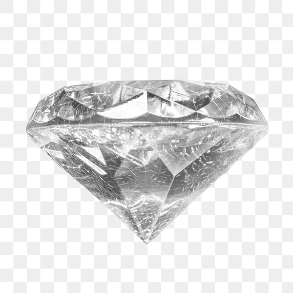 Silver diamond png sticker, luxury | Free PNG - rawpixel