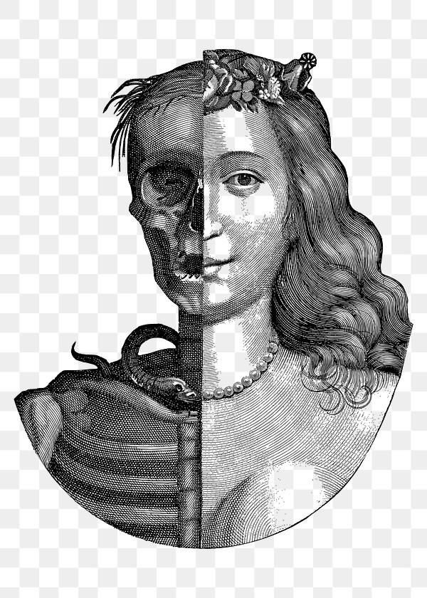 Woman png sticker, life death | Free PNG - rawpixel