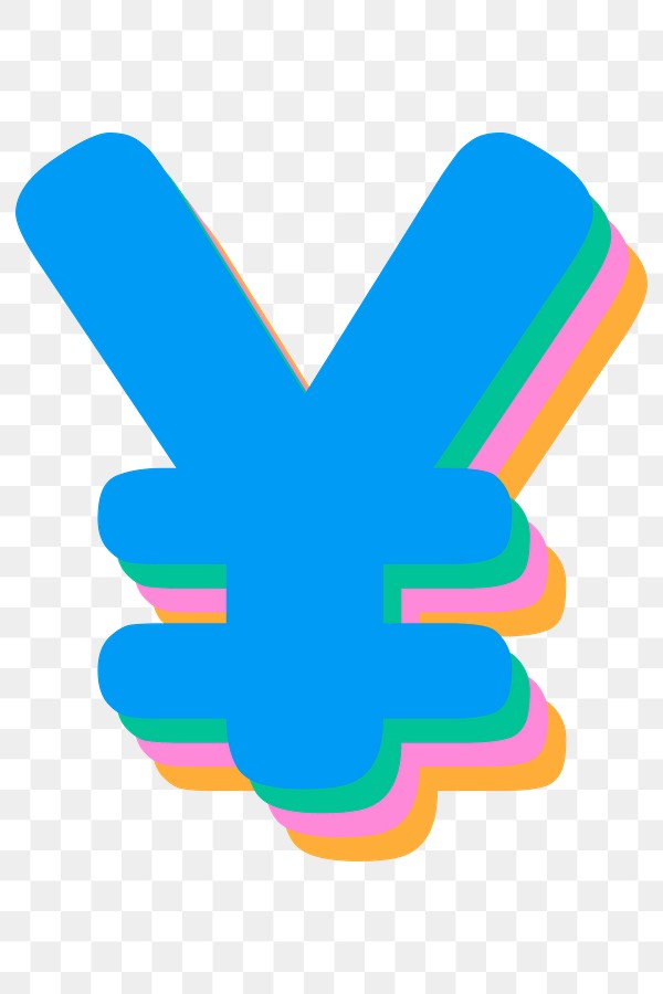 Japanese yen sign font png | Premium PNG Sticker - rawpixel