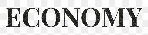 Economy word art typography png | Premium PNG Sticker - rawpixel