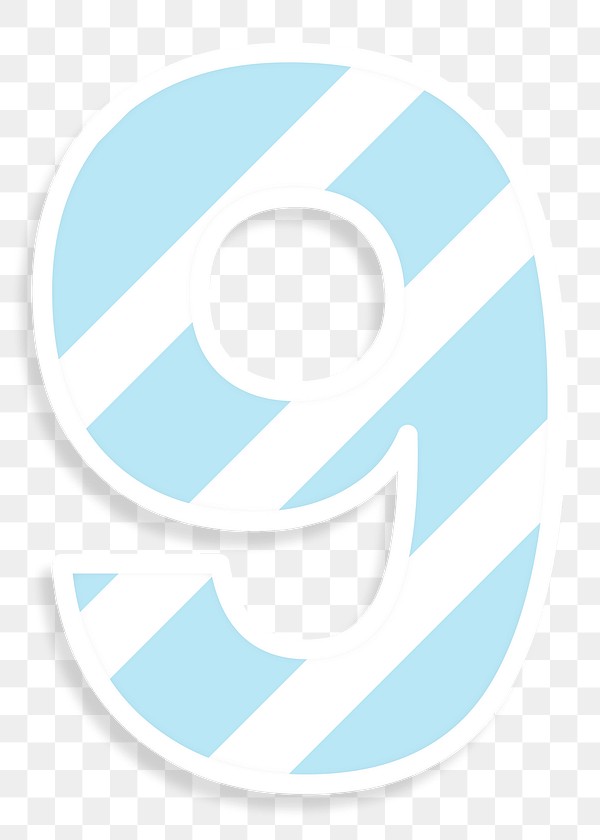 9 font typography png candy | Premium PNG Sticker - rawpixel