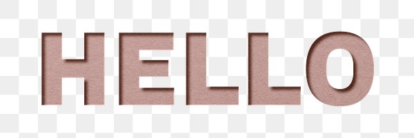 Png word hello bold font | Free PNG Sticker - rawpixel