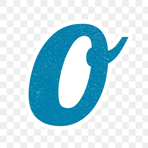 Letter o png bold retro | Premium PNG Sticker - rawpixel