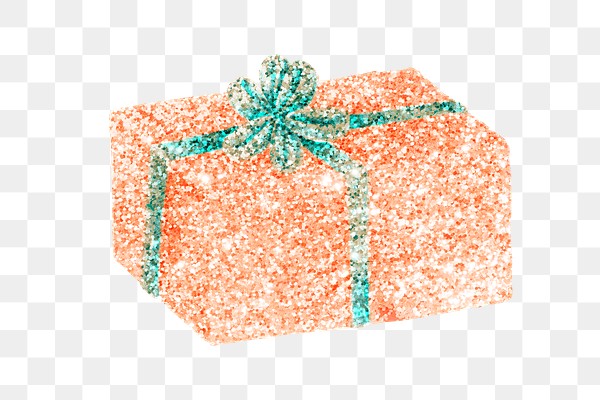 Sparkle gift box illustration png | Free PNG Sticker - rawpixel