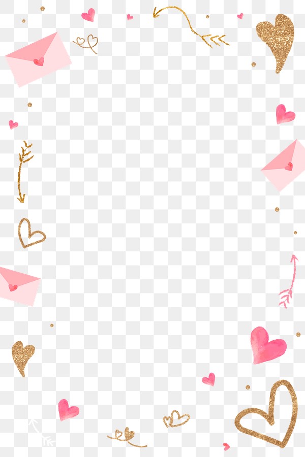 Valentine’s love letter frame png | Premium PNG - rawpixel