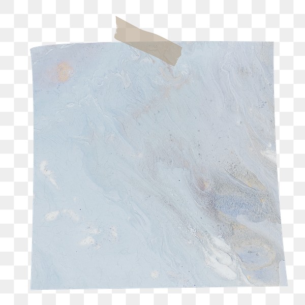 Memo pad png with blue | Premium PNG Sticker - rawpixel