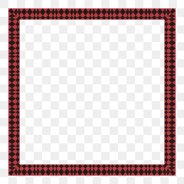Frame png with vintage red | Free PNG - rawpixel