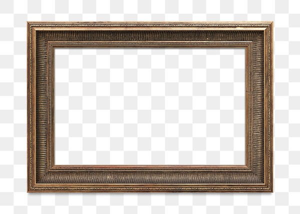 Bronze picture frame transparent png | Free PNG - rawpixel