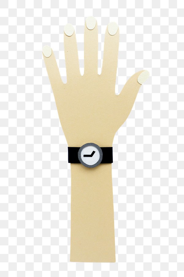 Hand with a wrist watch | Free PNG Sticker - rawpixel