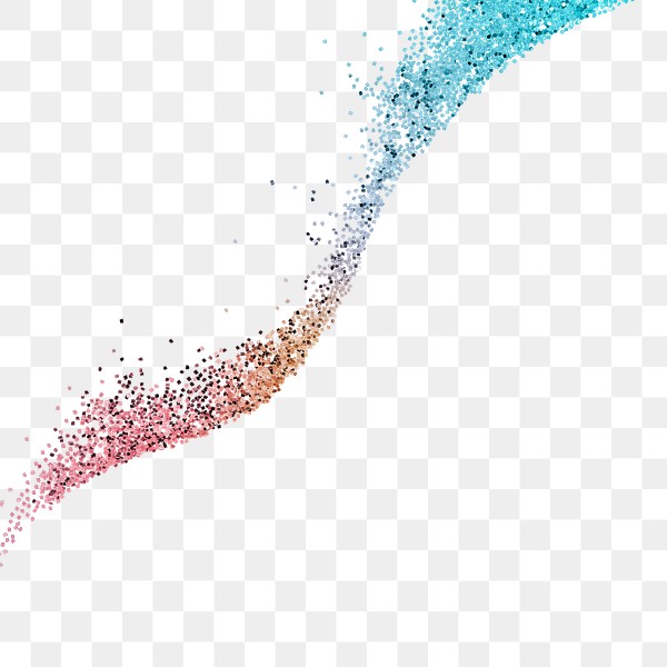 Dusty pink and blue particles | Premium PNG Sticker - rawpixel
