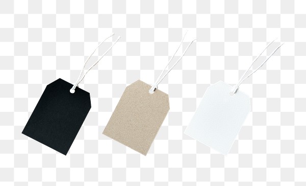 Paper tag mockup | Premium PNG Sticker - rawpixel