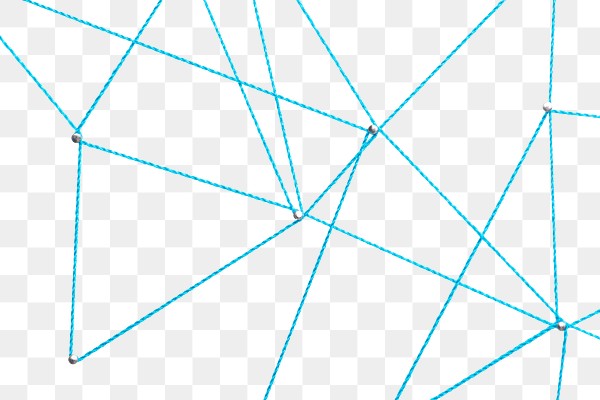 Network png, transparent background, abstract | Premium PNG - rawpixel