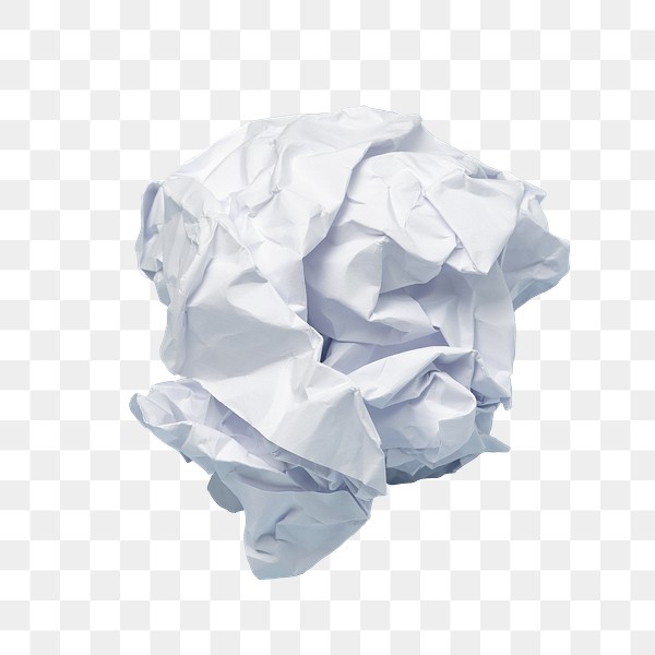 Crumpled paper ball png, isolated | Free PNG - rawpixel