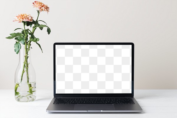 Transparent laptop screen png mockup, | Premium PNG - rawpixel
