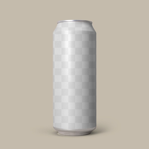 Can mockup png transparent, beverage | Premium PNG - rawpixel