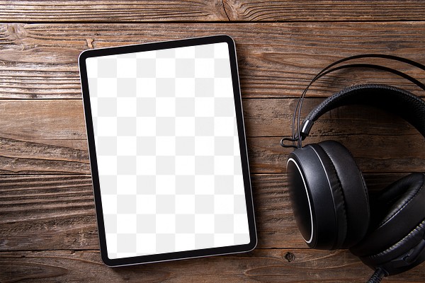 Tablet screen png mockup, transparent | Premium PNG - rawpixel