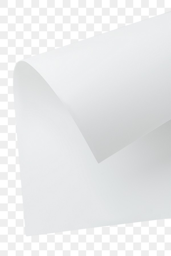 White folded chart paper design | Free PNG Sticker - rawpixel