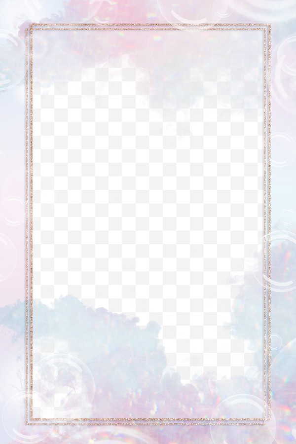 Glittery rectangle frame pastel soap | Premium PNG - rawpixel