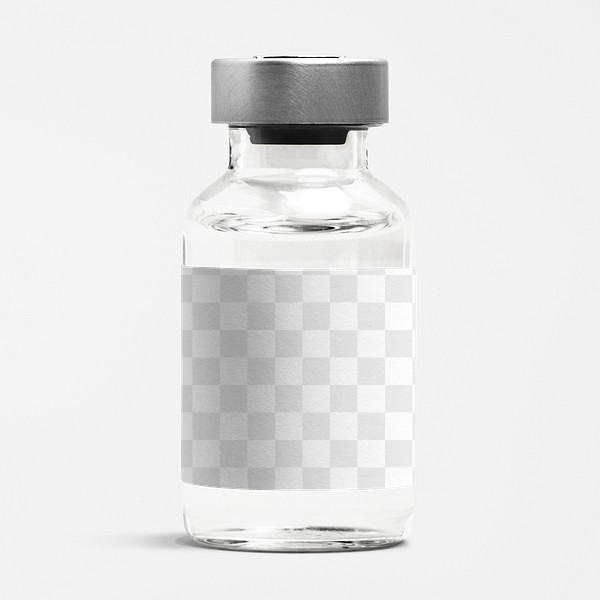 Png vial label mockup medicine | Free PNG - rawpixel