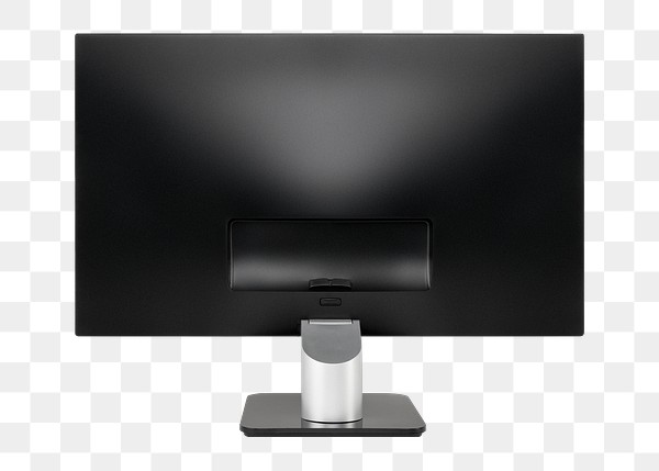 Computer back view png mockup | Premium PNG Sticker - rawpixel