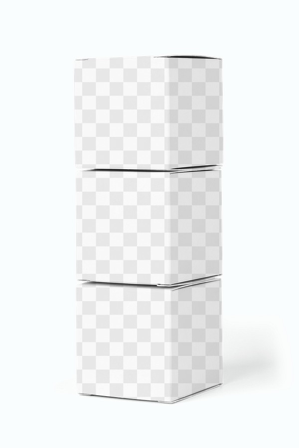 Transparent box mockup png product | Premium PNG - rawpixel