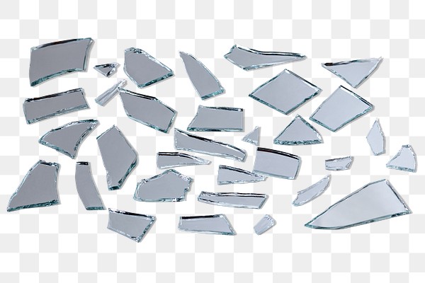 PNG shattered mirror background transparent | Premium PNG Sticker ...