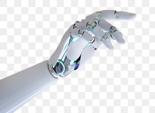 Png cyborg hand finger pointing, | Premium PNG Sticker - rawpixel