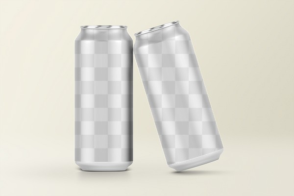 Beverage cans png mockup transparent | Premium PNG - rawpixel
