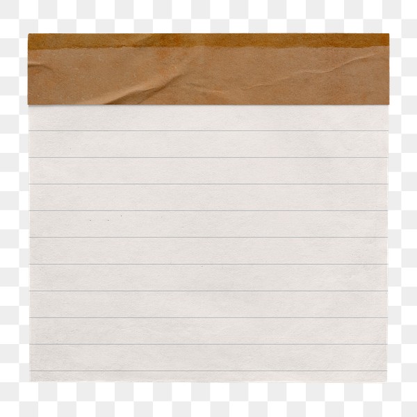 Lined png sticky note, stationery | Premium PNG - rawpixel