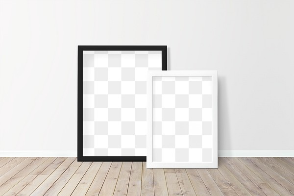 Black and white picture frame | Free PNG - rawpixel