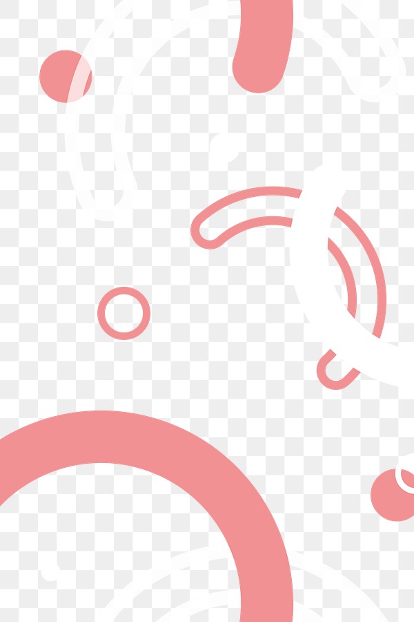 Pink geometric memphis design element | Free PNG - rawpixel