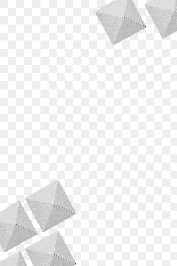 Gray geometric template design element | Free PNG - rawpixel