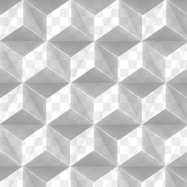 Cubic seamless patterned background design | Free PNG - rawpixel