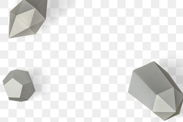 Gray geometric patterned template | Premium PNG - rawpixel