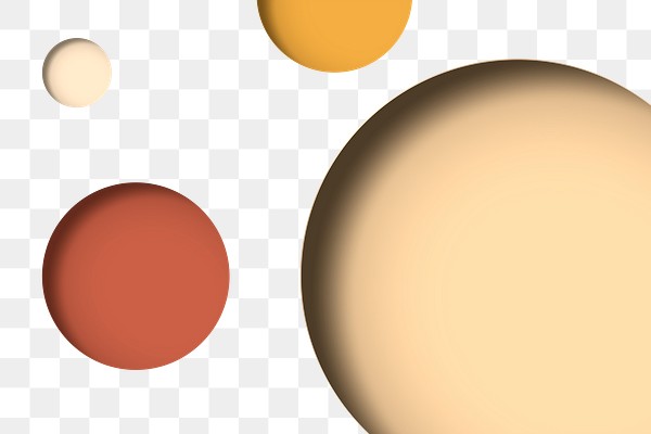 Earth tone circle patterned background | Free PNG - rawpixel