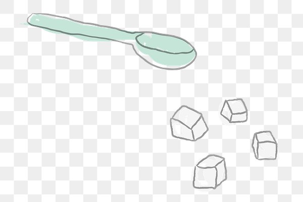 Doodle sugar cube design element | Premium PNG Sticker - rawpixel