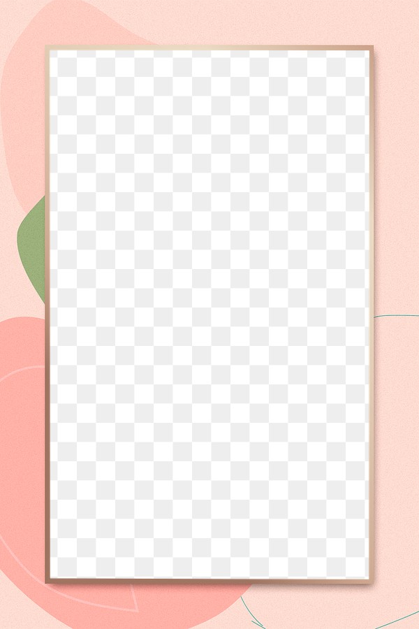PNG Peach frame portrait pink | Free PNG - rawpixel