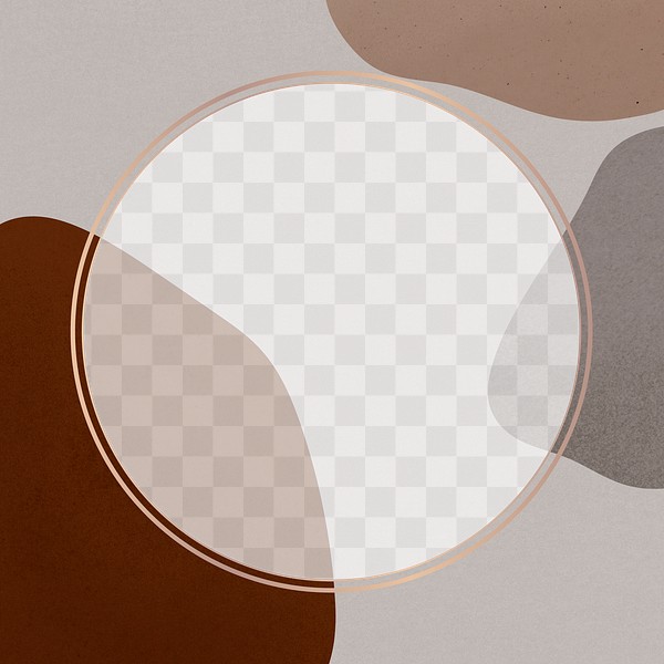 Gold round frame png on abstract | Free PNG - rawpixel