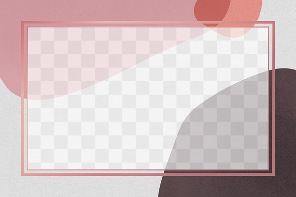 Pink rectangular frame png abstract | Free PNG - rawpixel