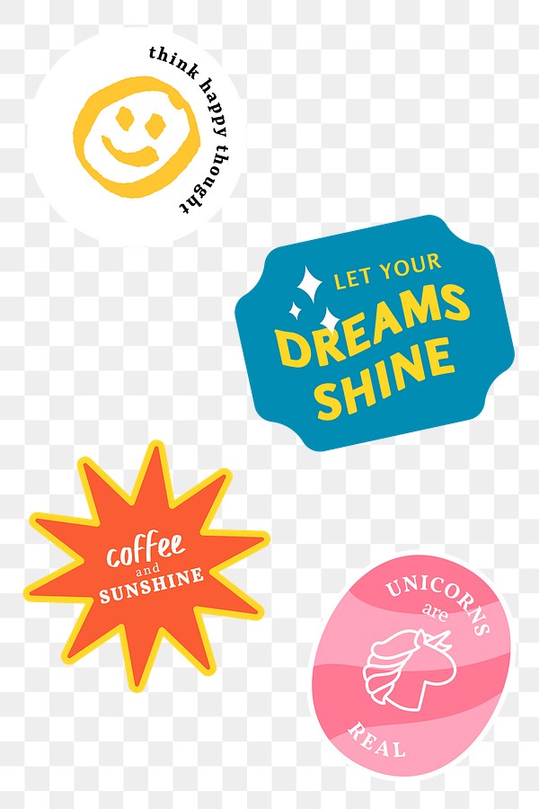 Vintage word sticker badge png | Free PNG - rawpixel