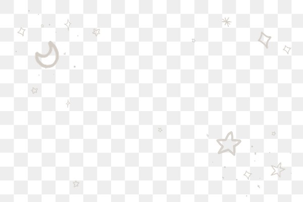 Moon and stars design element | Premium PNG - rawpixel