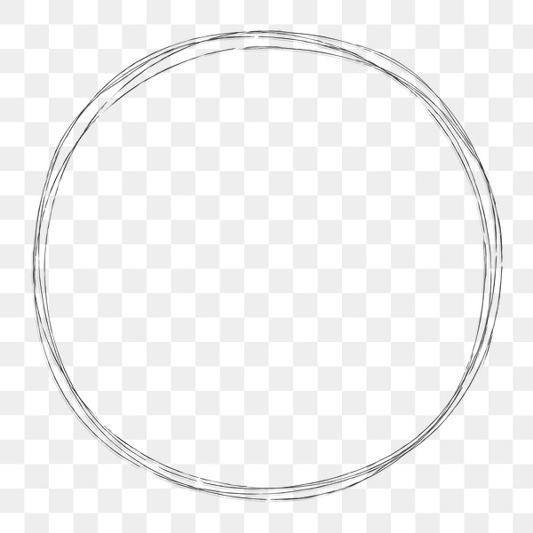 Silver round frame design element | Premium PNG - rawpixel