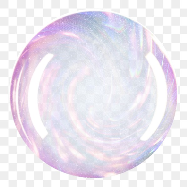 Holographic round bubble frame png | Premium PNG - rawpixel