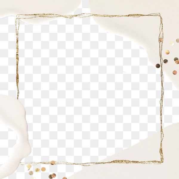 Png gold shimmer frame glittery | Premium PNG - rawpixel